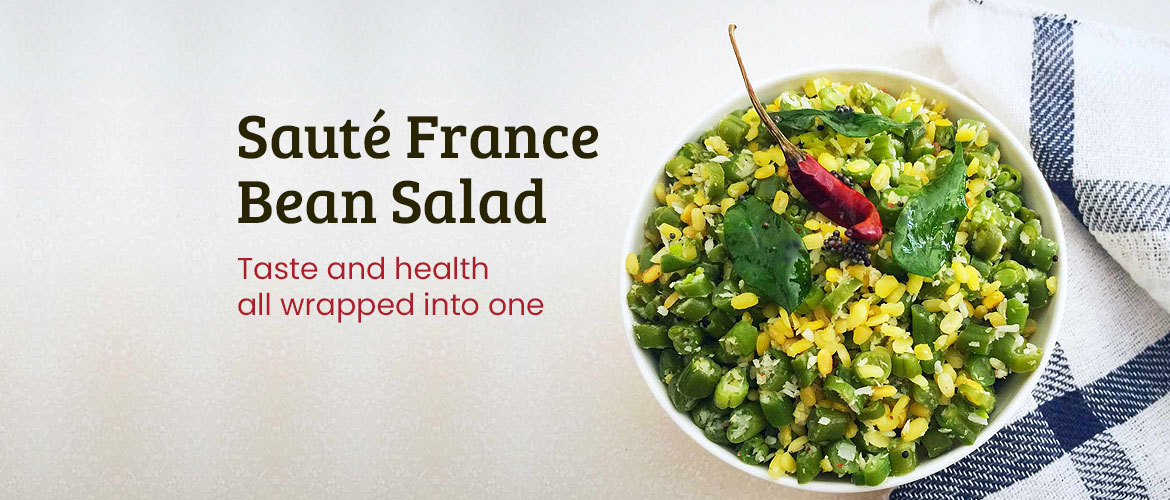 Sauté France Bean Salad