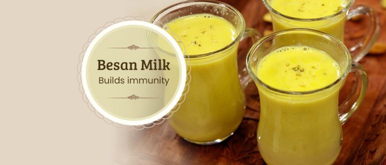 Besan Milk